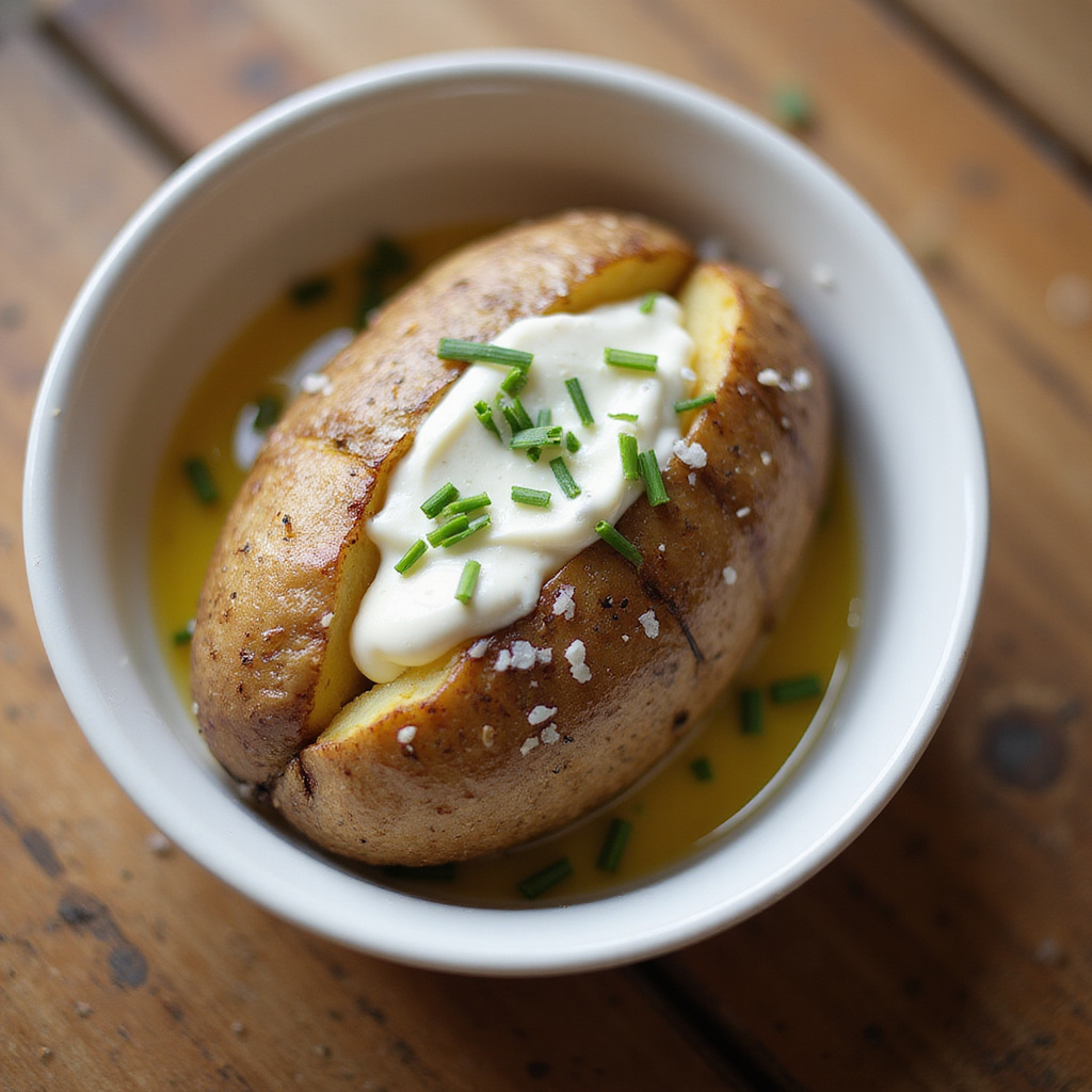 Baked Potato No Foil Recipe: Perfectly Crispy Skins Every Time - Time ...