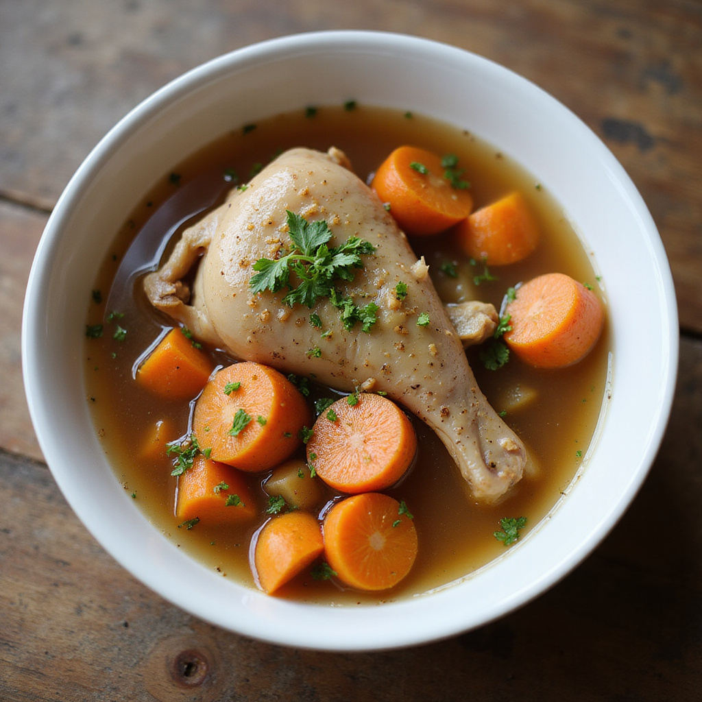 Chicken Carcass Recipe: Rich Bone Broth in 3 Hours - Time to Recipe