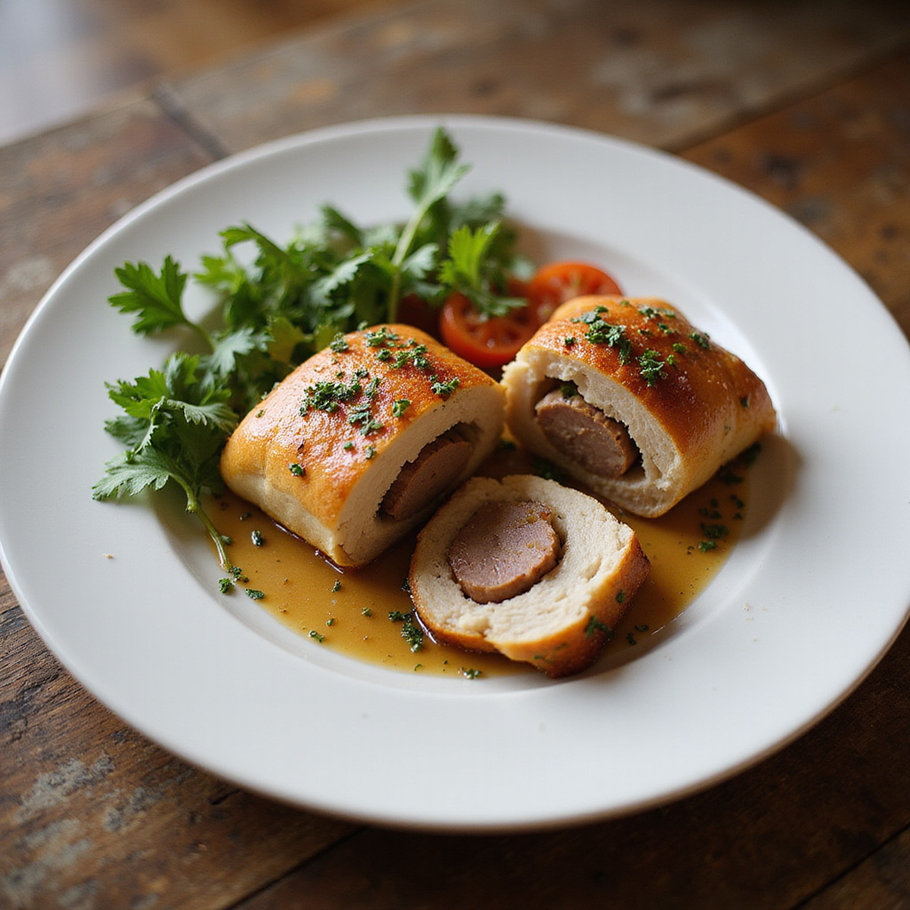 Chicken Galantine Recipe: Elegant Roll with Flavorful Filling - Time to ...