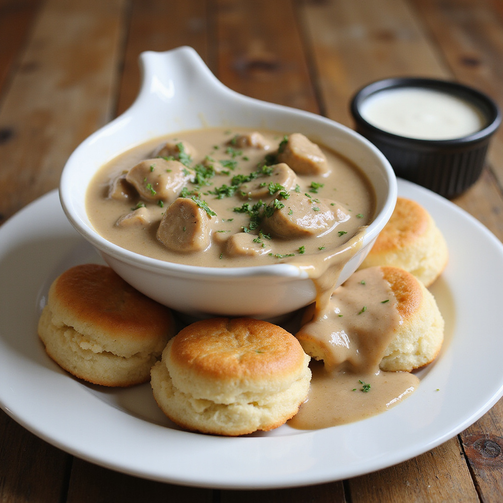 Chicken Sausage Gravy Recipe: Comforting Brunch Delight in 30 Minutes ...