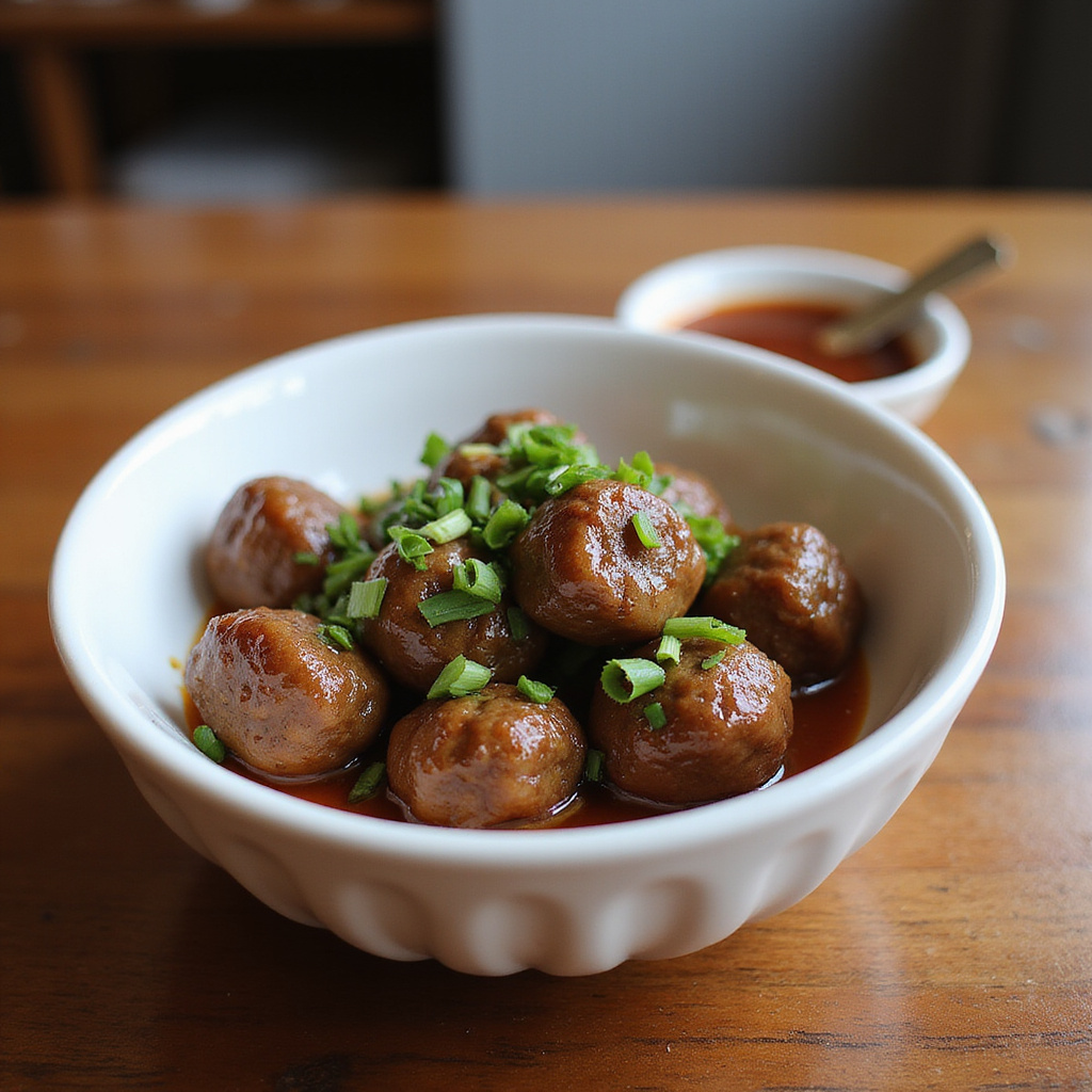 Chinese Beef Ball Recipe: Bouncy Texture Like Dim Sum Shops - Time to ...