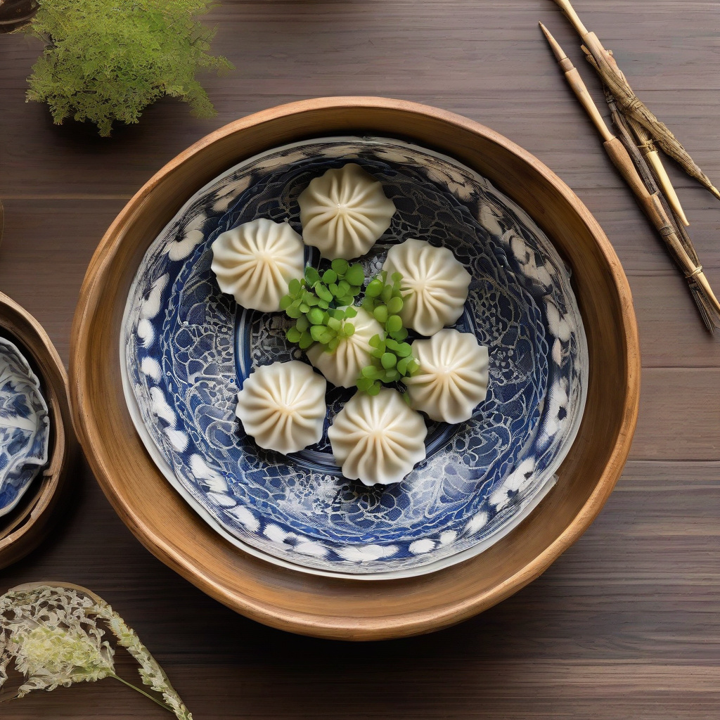 Dumpling Lace Recipe: Delicate Edible Garnish Masterpiece - Time to Recipe