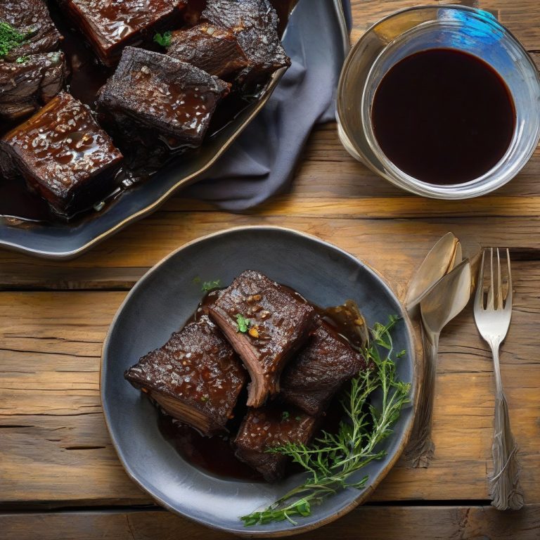 Easy Beef Short Ribs Recipe Oven: Fall-Off-The-Bone Tender Results ...
