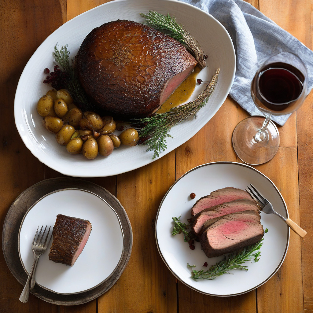 Elk Round Roast Recipe: Tender and Flavorful Roast with Rich Au Jus ...