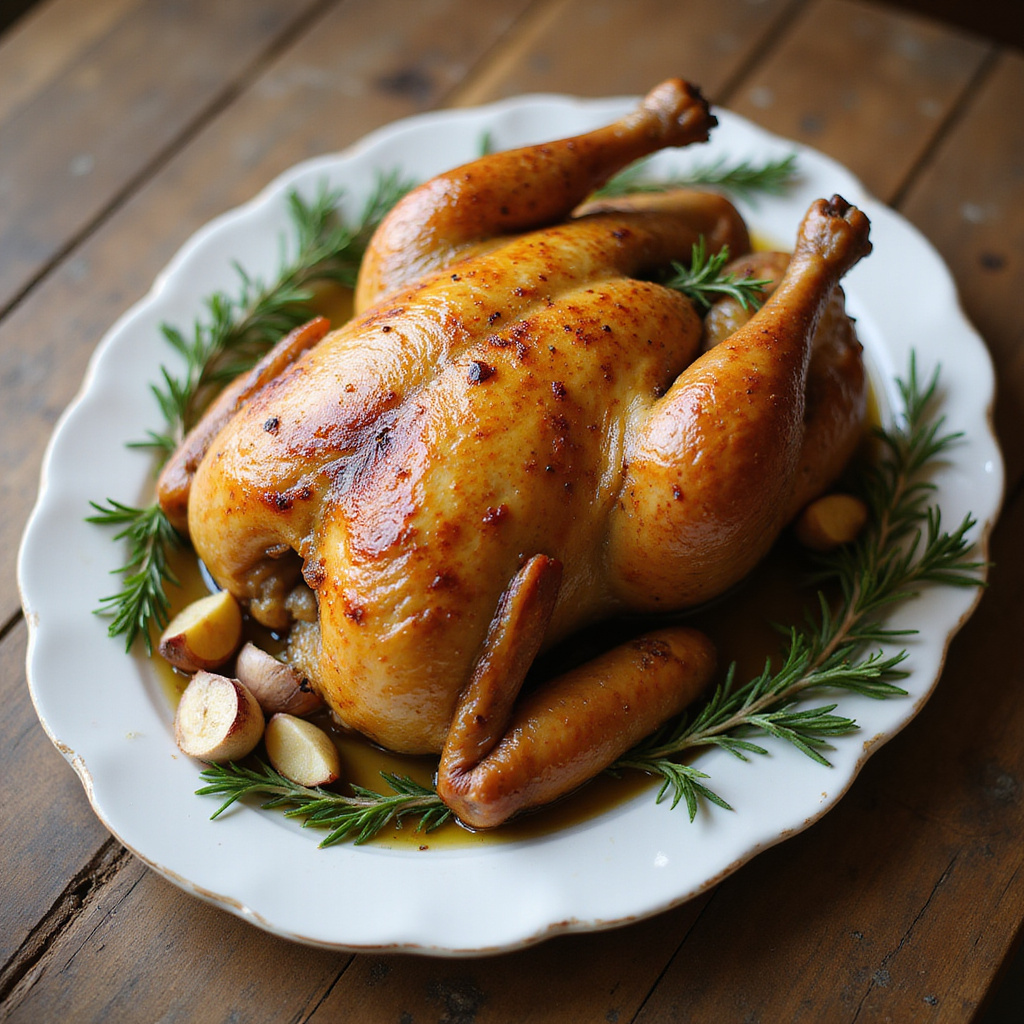 Fowl Chicken Recipe: Juicy Roasted Flavor With Crispy Skin - Time to Recipe