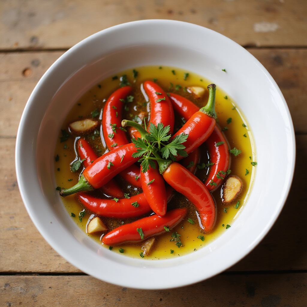 Fresh Hot Peppers in Oil Recipe: Bold Flavor for Every Dish - Time to ...