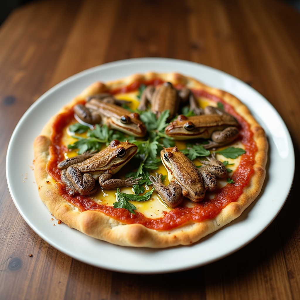Frog Pizza Recipe: Unique Flavor Combination for Adventurous Eaters ...
