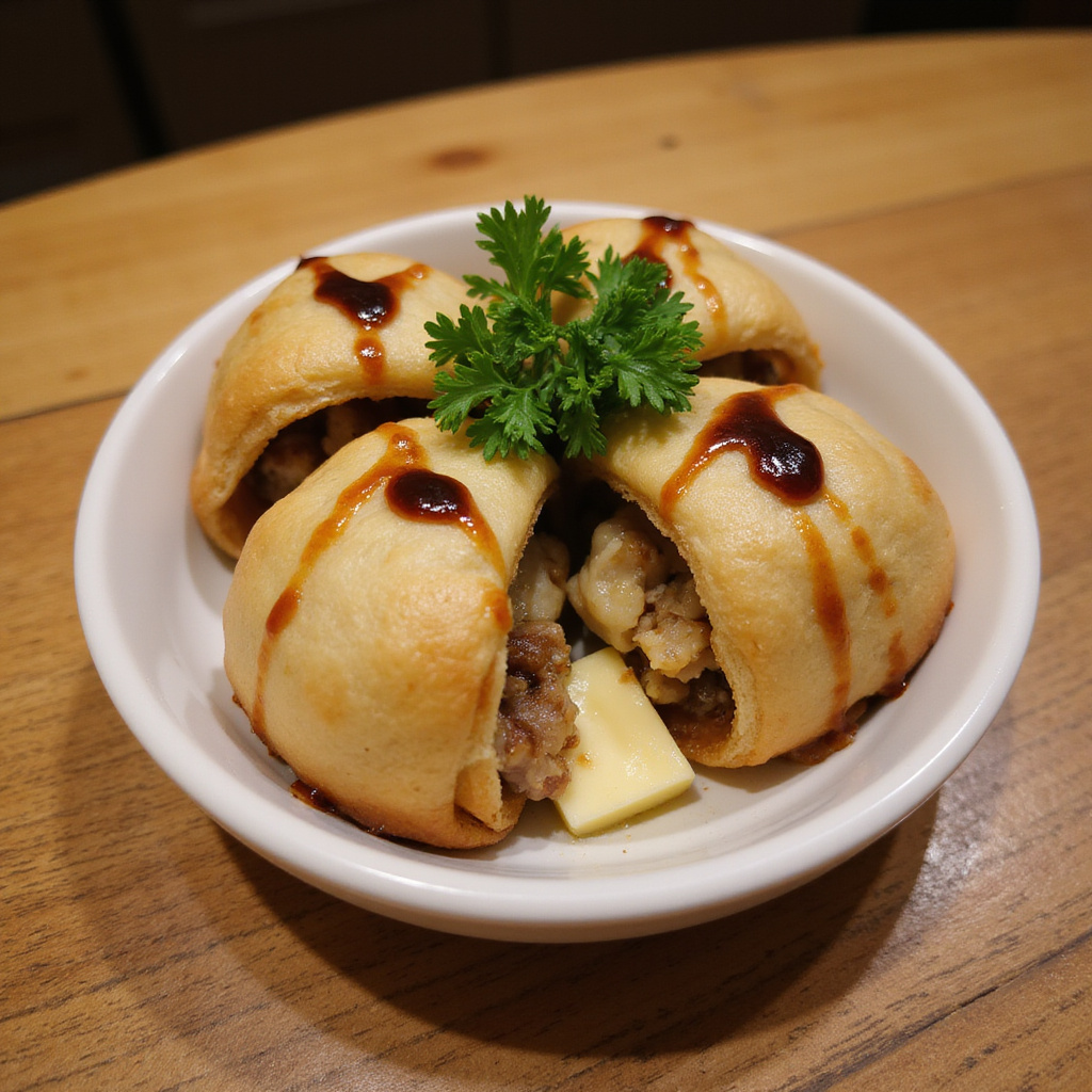 Half Moon Dim Sum Recipe: Flaky Pastry Filled With Savory Goodness ...