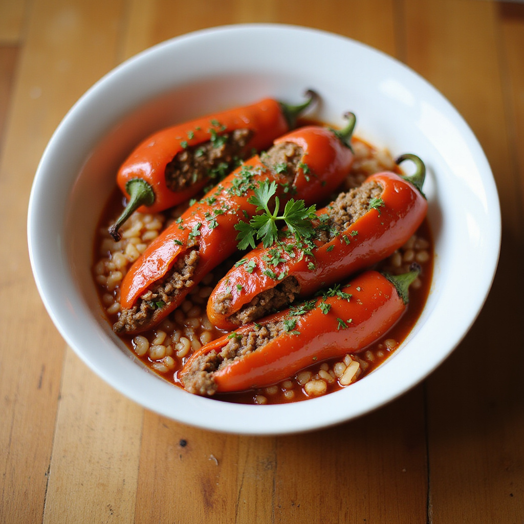 Italian Long Hot Recipe: Spicy Stuffed Peppers in 30 Minutes - Time to ...