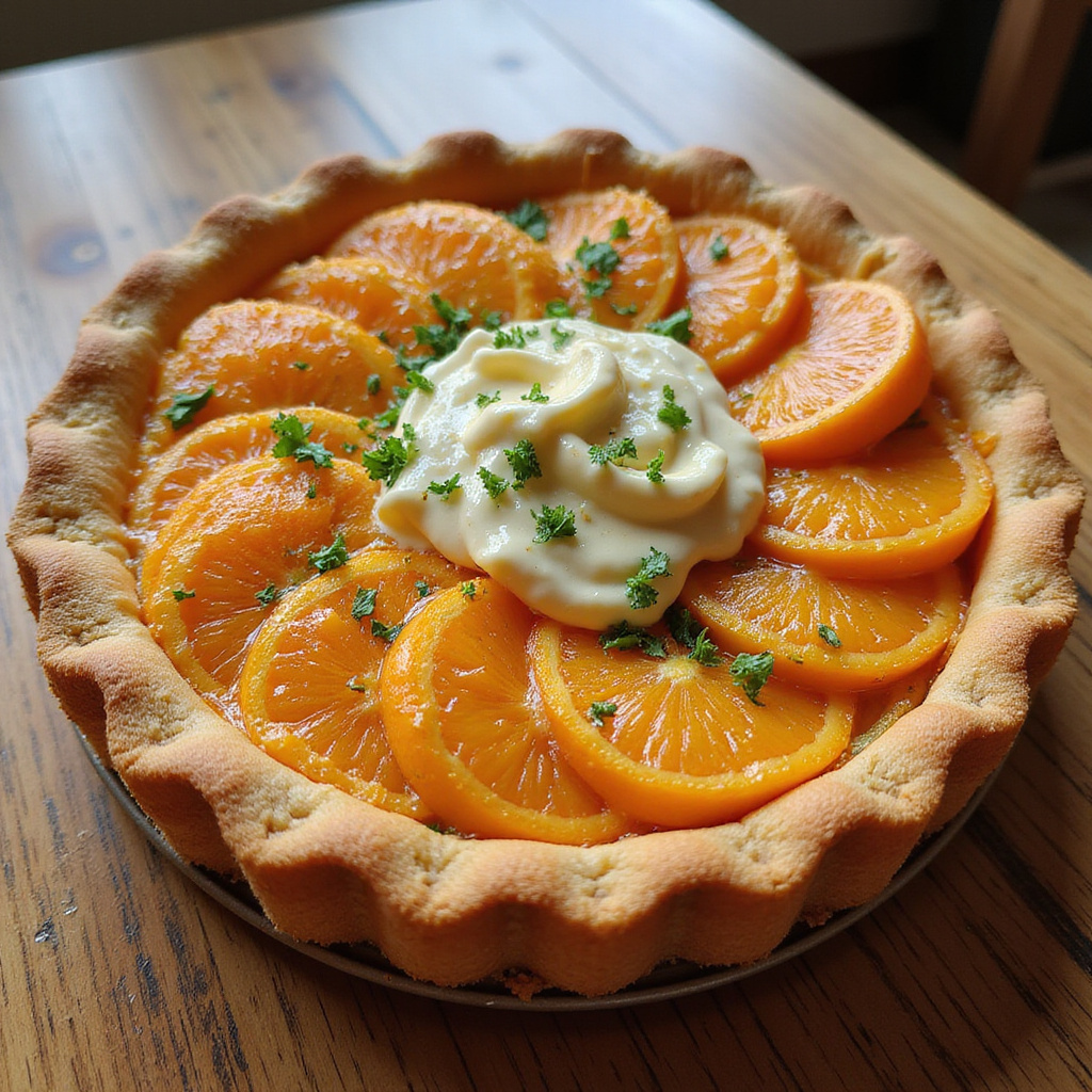 Mandarin Pie Recipe: Citrus Delight with a Creamy Twist - Time to Recipe