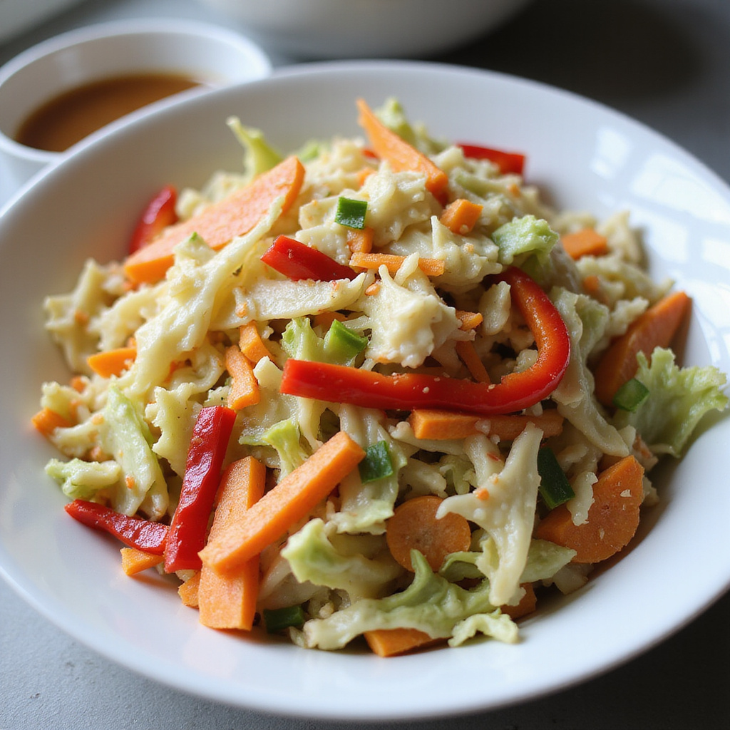 Recipe for Freezer Coleslaw: Crunchy Make-Ahead Salad Delight - Time to ...