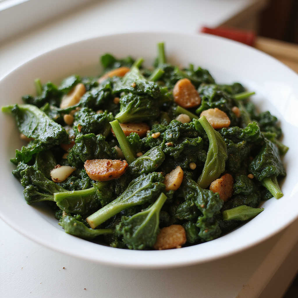 Recipe for Fried Collard Greens: Crispy Southern Comfort in 20 Minutes ...