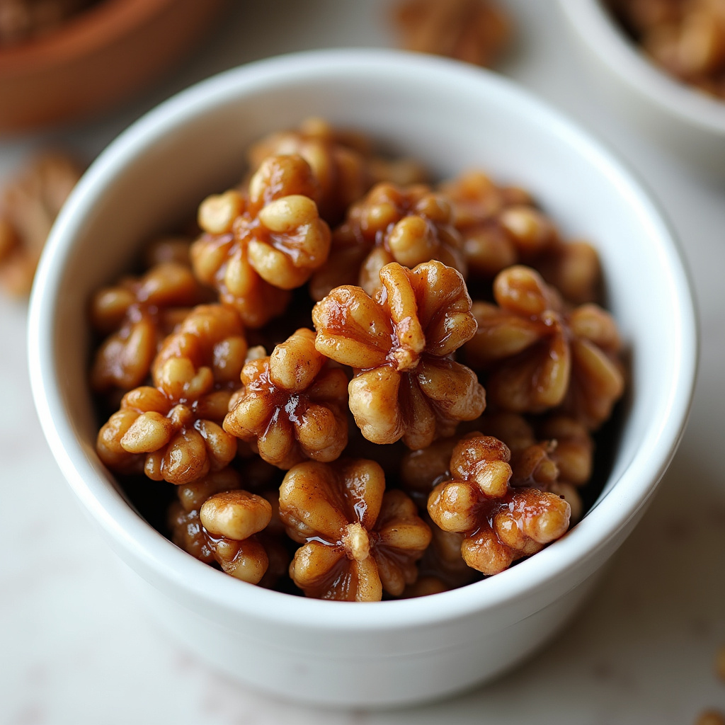 Recipe for Honey Roasted Walnuts: Sweet Crunchy Snack in 20 Minutes ...