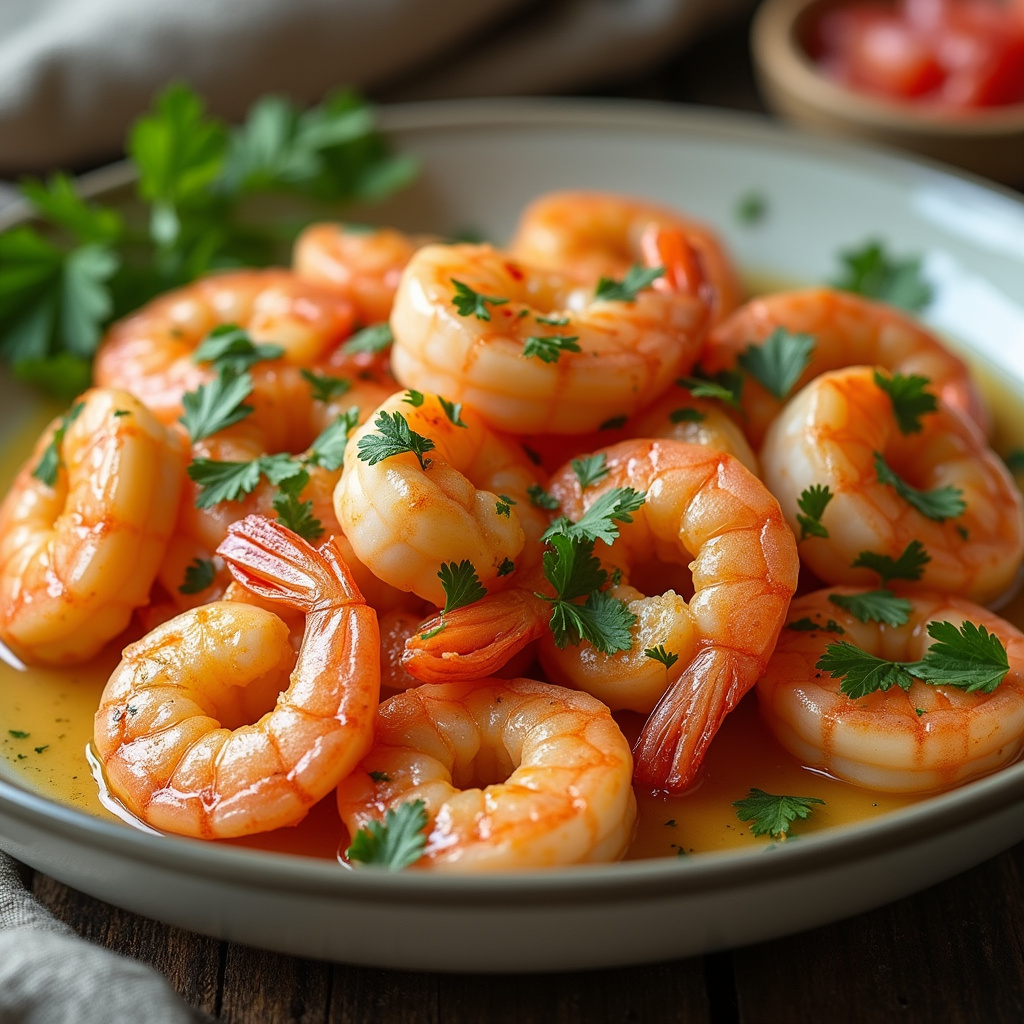 Red Royal Shrimp Recipe: Succulent Seafood in Garlic Butter Sauce ...
