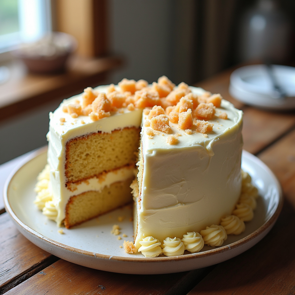 Sanders Colonial Buttercream Cake Recipe: Moist Layers With Sweet ...