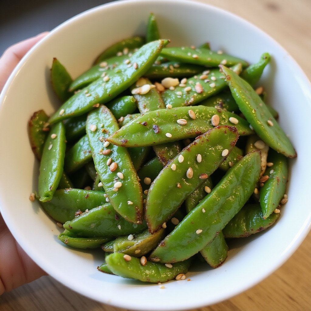 Snow Peas Asian Recipe: Crisp and Flavorful Side Dish in 15 Minutes ...