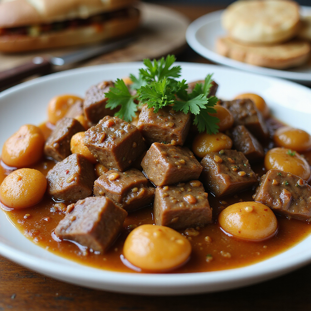 Trocitos de Res Recipe: Tender Beef Bites in Savory Sauce - Time to Recipe