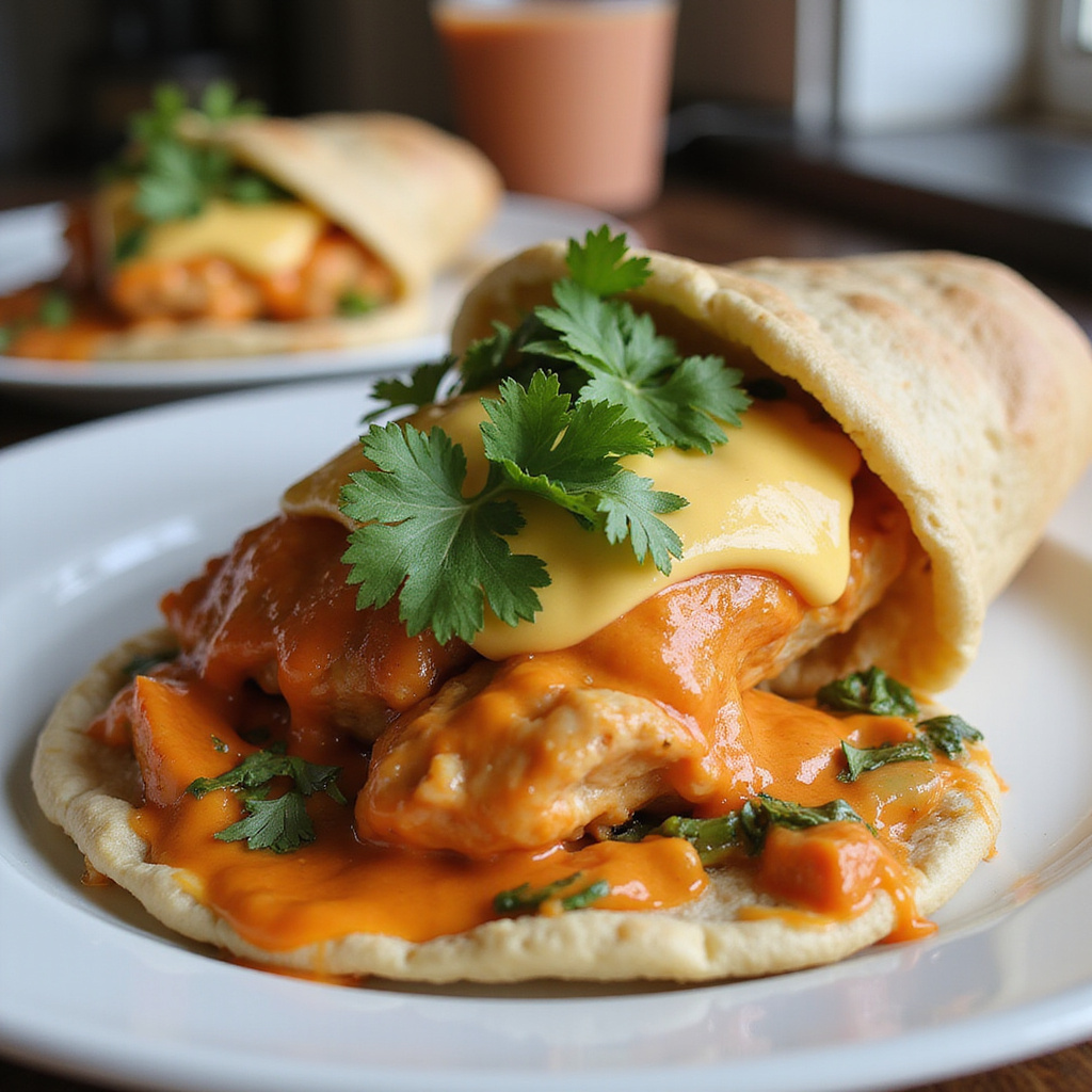 Tropical Smoothie Buffalo Chicken Wrap Recipe: Flavor-Packed Lunch ...
