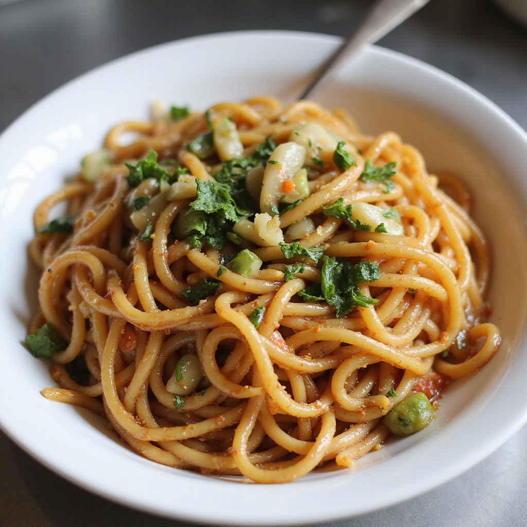 Wide Glass Noodle Recipe: Stir-Fried Delight in 30 Minutes - Time to Recipe