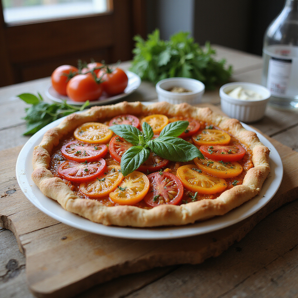 Wildflower Cafe Tomato Pie Recipe: Rustic Comfort in Every Slice - Time ...
