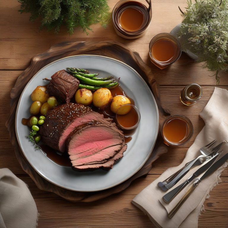 Beef Top Round Roast Recipe: Tender and Flavorful Roast in 2 Hours ...