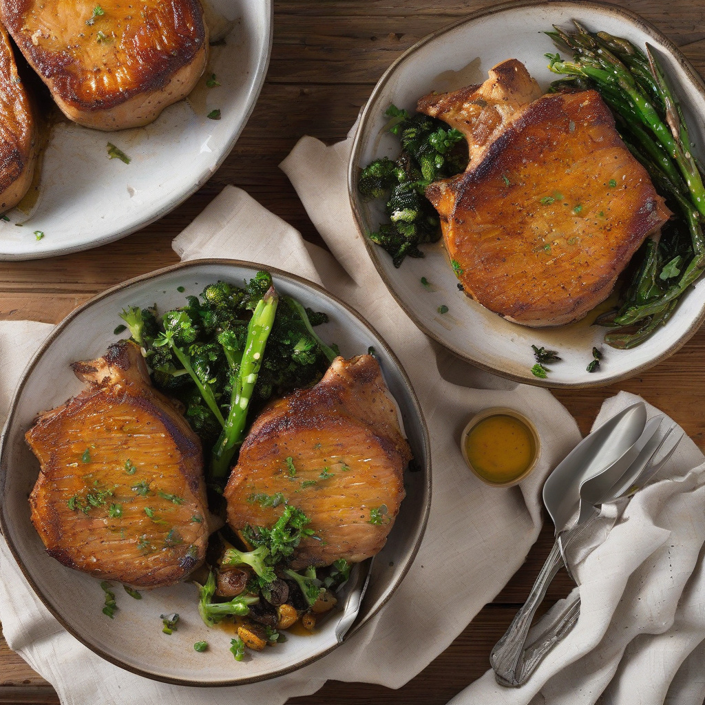 Oven Baked Pork Chops Recipe: Juicy & Tender in 30 Minutes - Time to Recipe