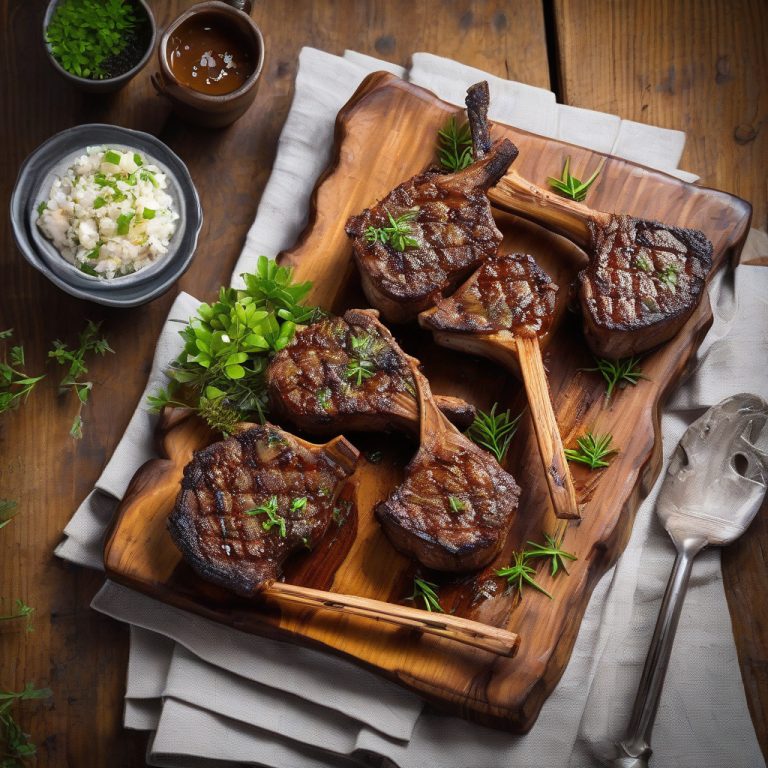 BBQ Lamb Chops Recipe Grill: Tender & Charred Perfection - Time to Recipe