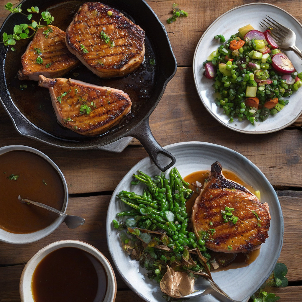Cast Iron Pork Chops Recipe: Searing Hot, Tender Within - Time to Recipe