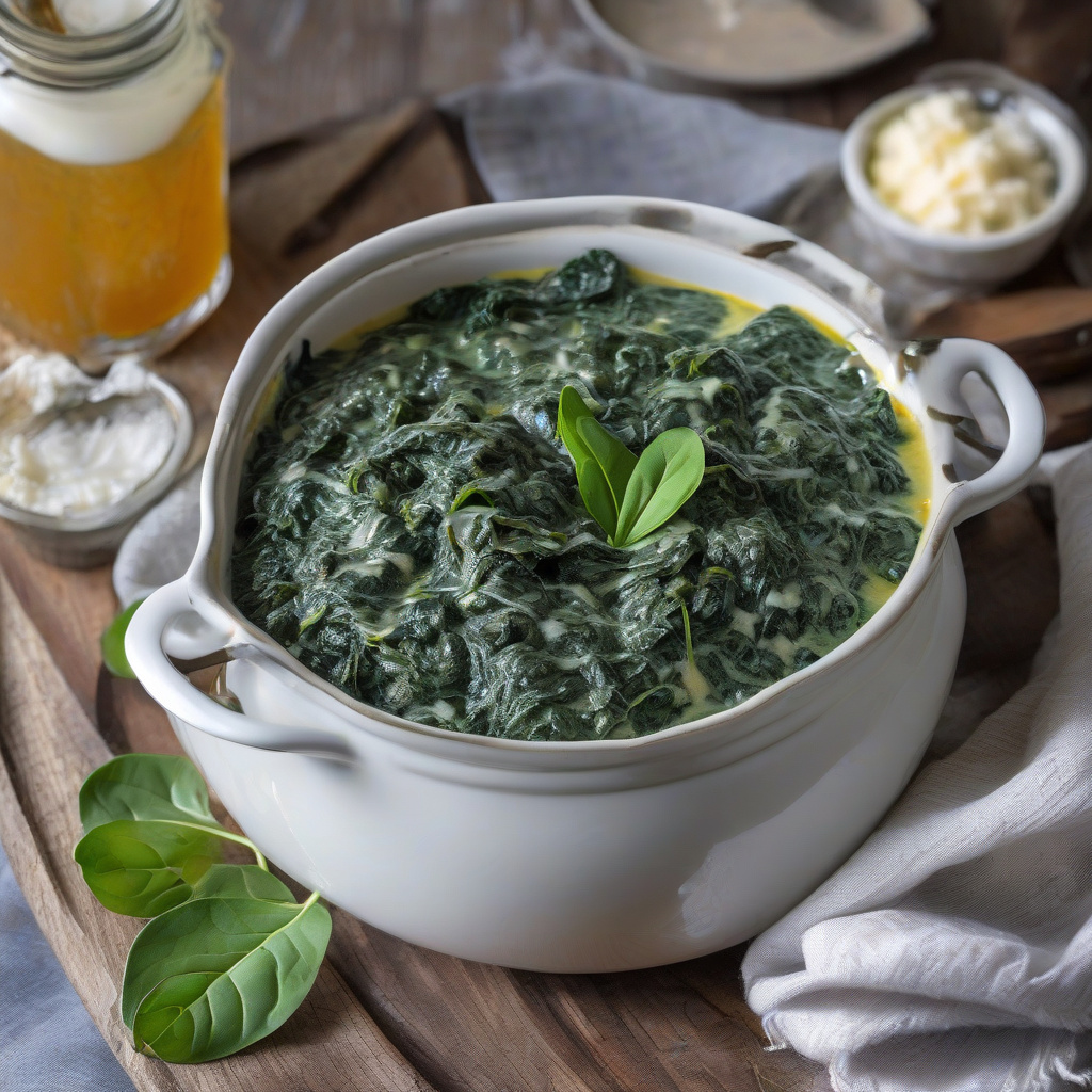Creamed Spinach Recipe with Canned Spinach: Rich and Creamy Side Dish ...