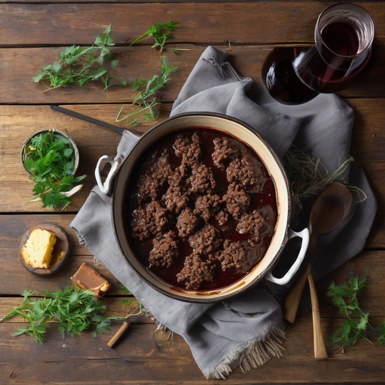 Ground Beef Red Wine Recipe: Rich and Hearty Braised Beef - Time to Recipe