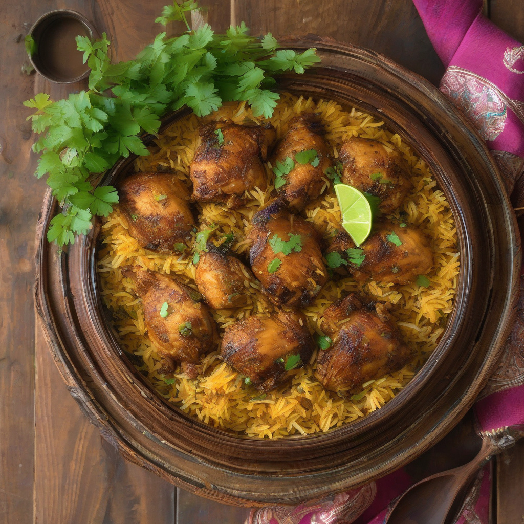 Hyderabadi Chicken Biryani Recipe: Aromatic Layers of Flavor and Spice ...