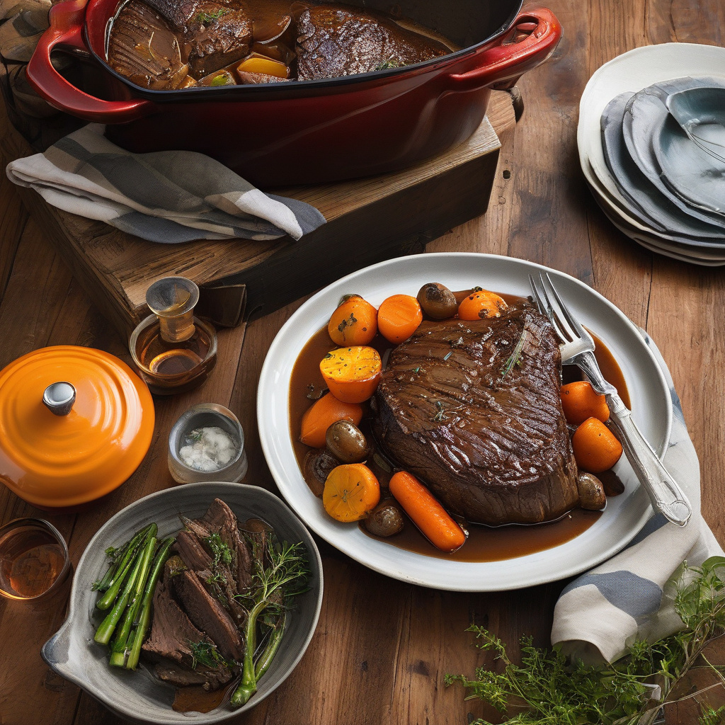 Le Creuset Pot Roast Recipe: Fall-Apart Tender in Rich Gravy - Time to ...