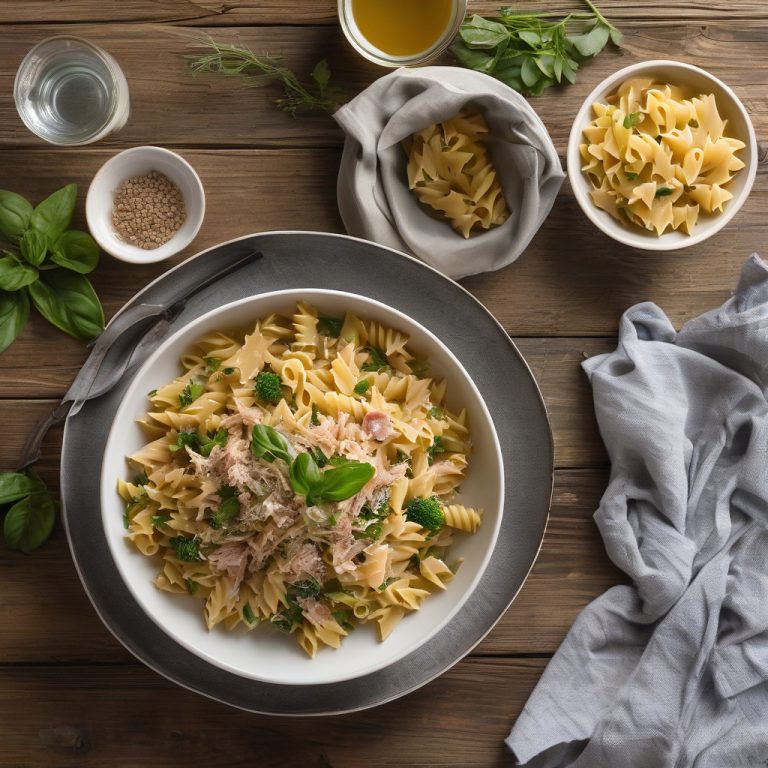 Souper Salad Tuna Pasta Recipe: Creamy Comfort in a Bowl - Time to Recipe