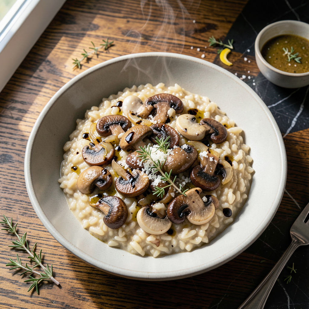 Mushroom Risotto Recipe Gordon Ramsay: Creamy Restaurant-Quality ...