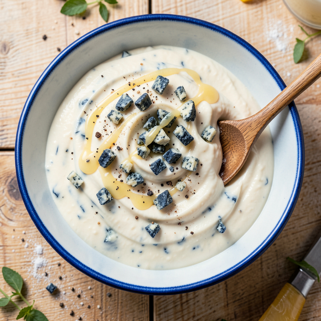 Best Recipe for Blue Cheese Dressing: Creamy, Tangy and Restaurant ...