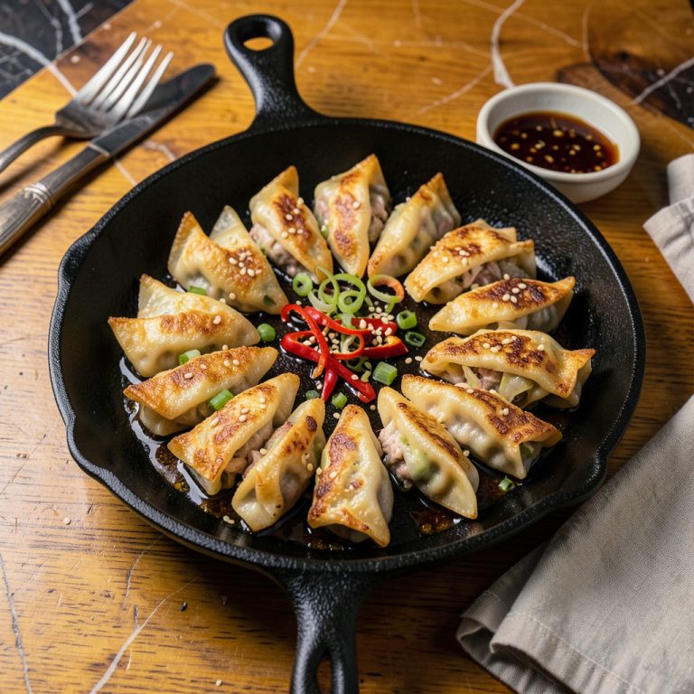 How to Cook Gyoza From Frozen: Crispy Pan-Seared Edges Straight From ...