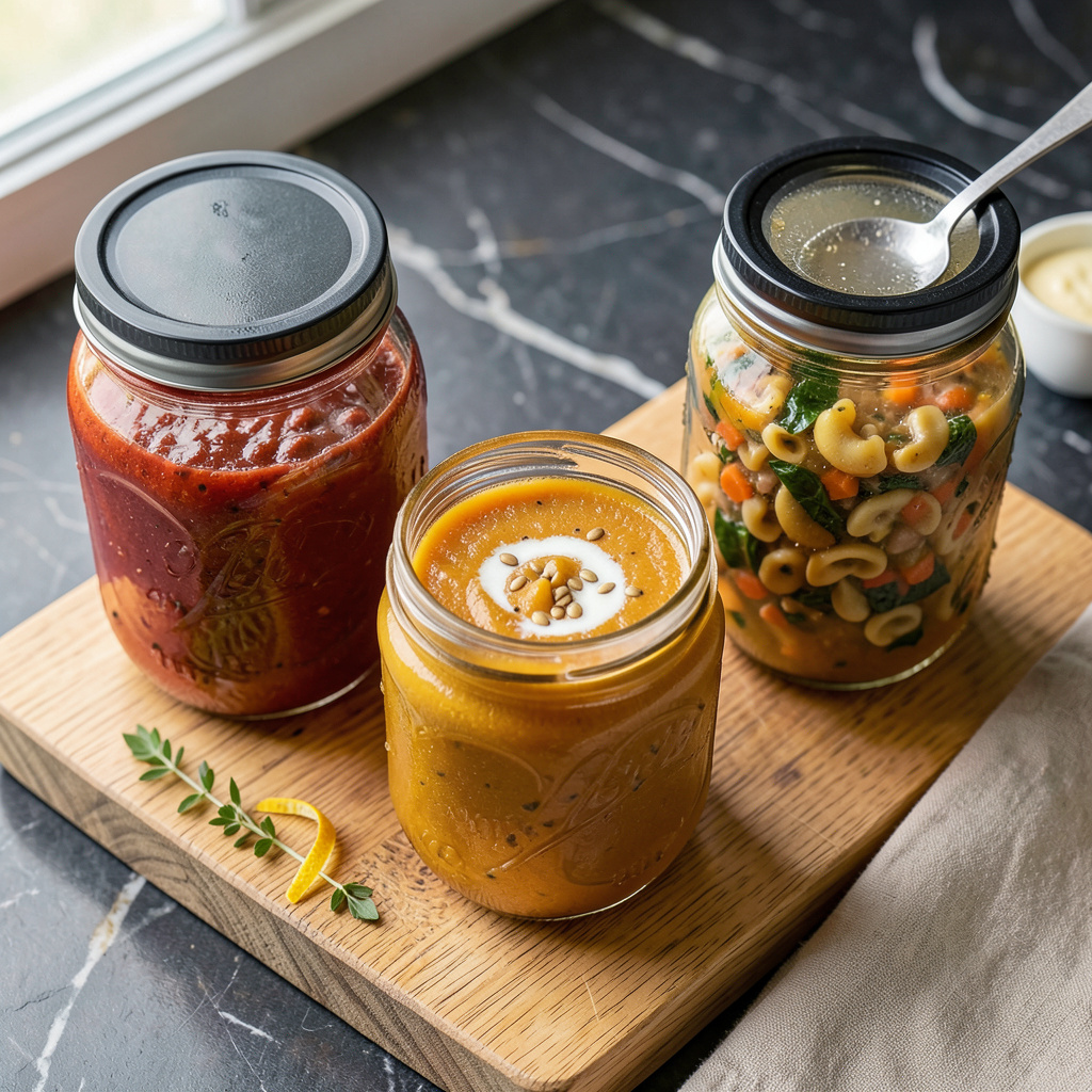 How to Freeze Soup in Mason Jars: The No-Crack Method for Meal Prep ...