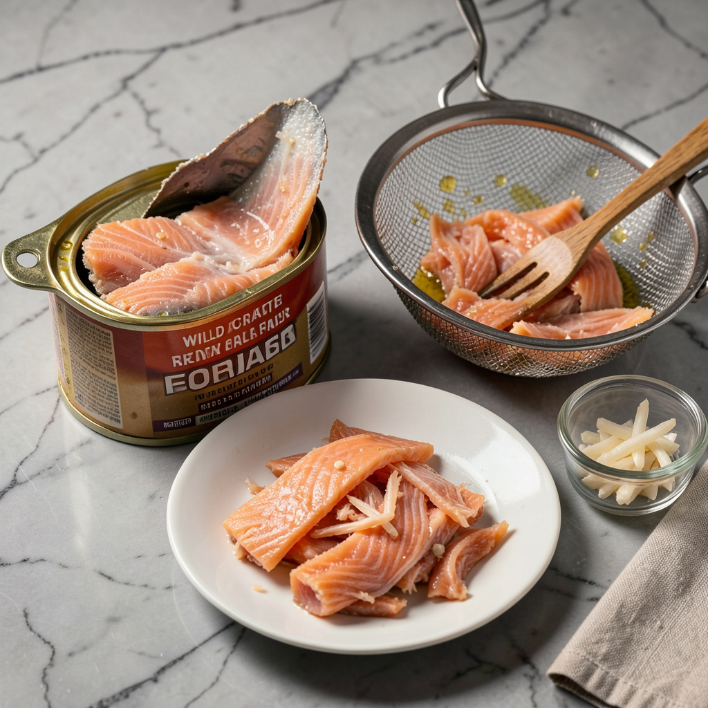 How to Remove Bones From Canned Salmon: The Foolproof Pinch-and-Pull ...