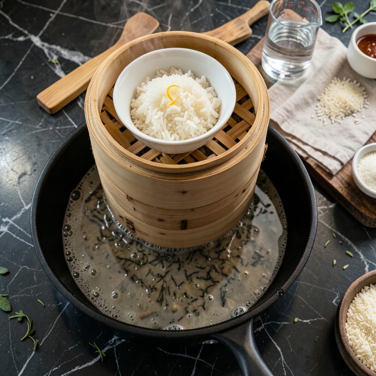 How to Steam Rice in a Bamboo Steamer: The Foolproof Water Ratio for ...