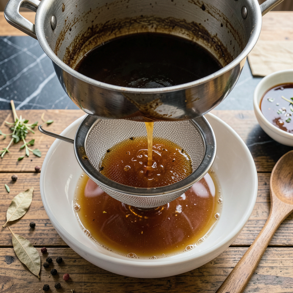 How to Strain Bone Broth Without Cheesecloth: The Fine-Mesh Sieve Trick ...