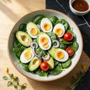 Avocado Spinach Egg Salad Recipe: Creamy Greens With Protein-Packed ...