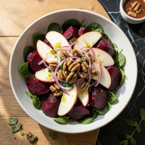 Beet Apple Salad Recipe: Sweet Earthy Crunch in Every Bite - Time to Recipe