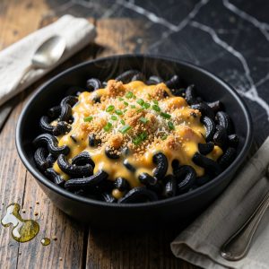 Black Macaroni and Cheese Recipe: Smoky Depth With Three Cheeses - Time ...