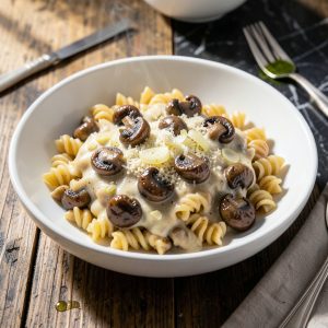 Cheese and Mushroom Pasta Recipe: Earthy Creaminess in One Pot - Time ...
