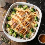 Cheesy Chicken Broccoli Rice Casserole Recipe: Baked Comfort With a ...