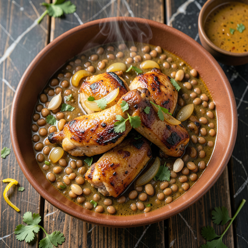 Chicken Curry With Lentils Recipe: Fragrant Spices and Hearty Texture ...