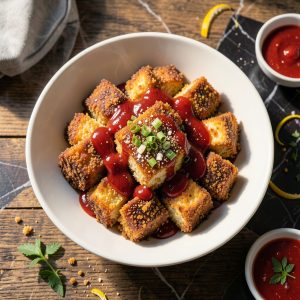 Chicken Fried Tofu Recipe: Crispy Panko Coating With Savory Bite - Time ...