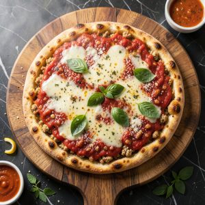 Chicken Pizza Crust Recipe With Ground Chicken: Low-Carb Base With ...