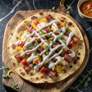 Chili's Chicken Bacon Ranch Quesadilla Recipe: Restaurant-Style Cheesy ...