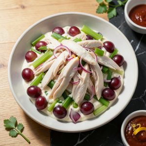 Chop Chicken Salad Recipe: Crunchy Bites with Creamy Dressing - Time to ...